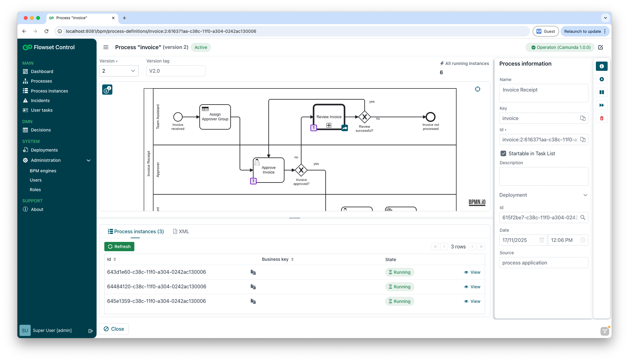 Flowset — Open source business process automation platform